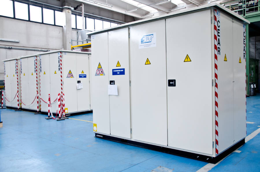 KDE - Kiosk for L.V. and M.V. electrical distribution - Costruzioni Elettrotecniche CEAR s.r.l.